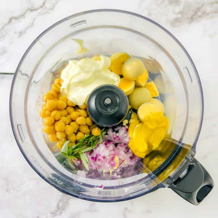 Chickpea Deviled Eggs (Vegetarian Party Appetizer, Easy Make-Ahead)