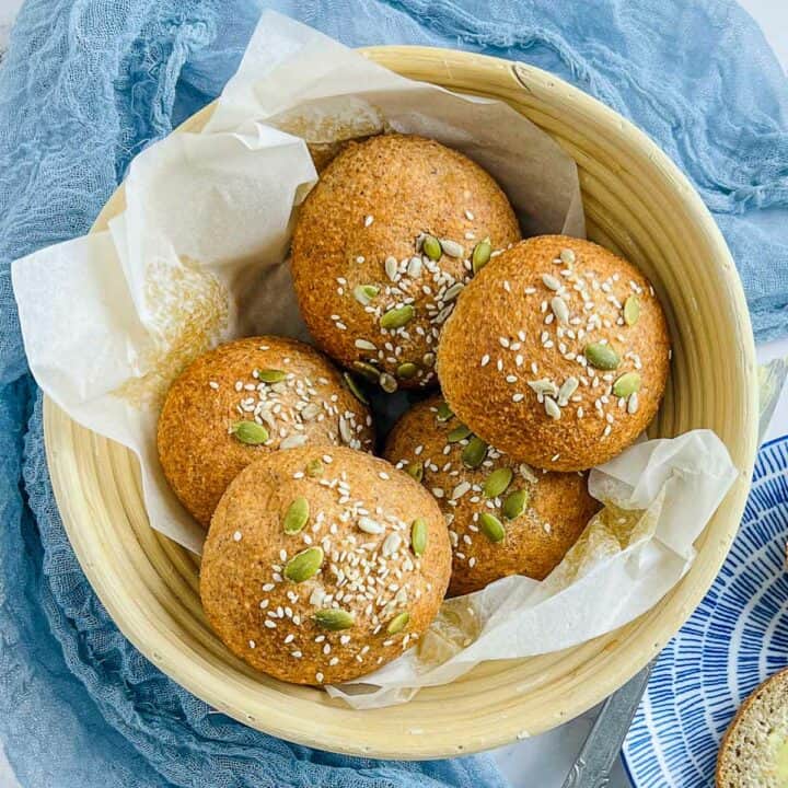 Red Lentil Bread Rolls (Grain-Free, Yeast-Free, High-Protein Masoor Dal ...