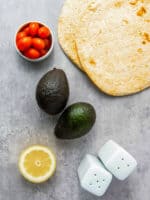 Christmas Avocado Pita Tree (Easy Festive Appetizer with Guacamole and ...