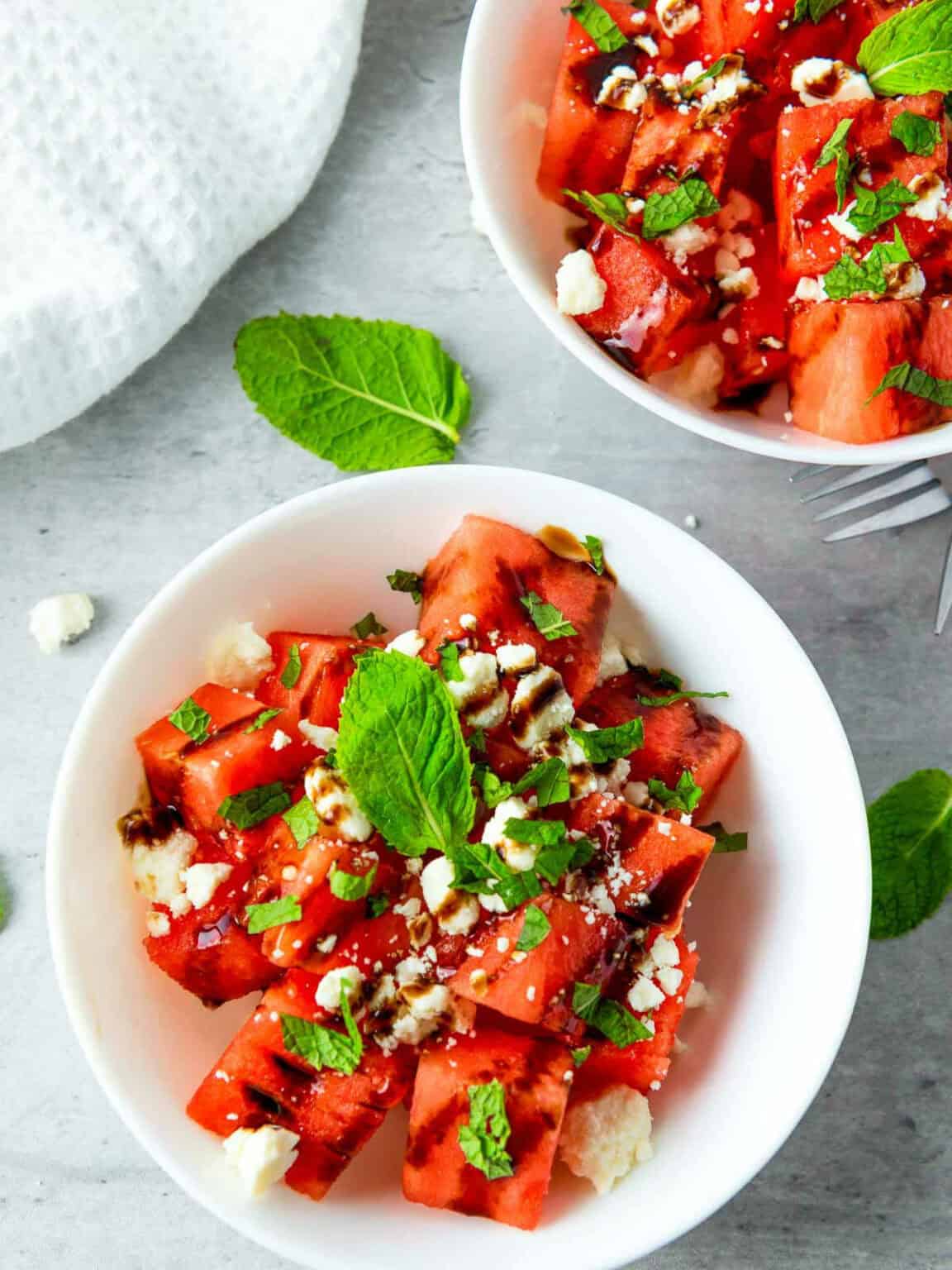 4-Ingredient Watermelon Feta Salad: Simple, Refreshing, and Perfectly ...