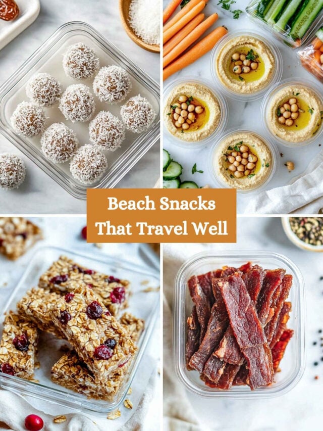 22 Easy Beach Snacks That Travel Well and Stay Delicious