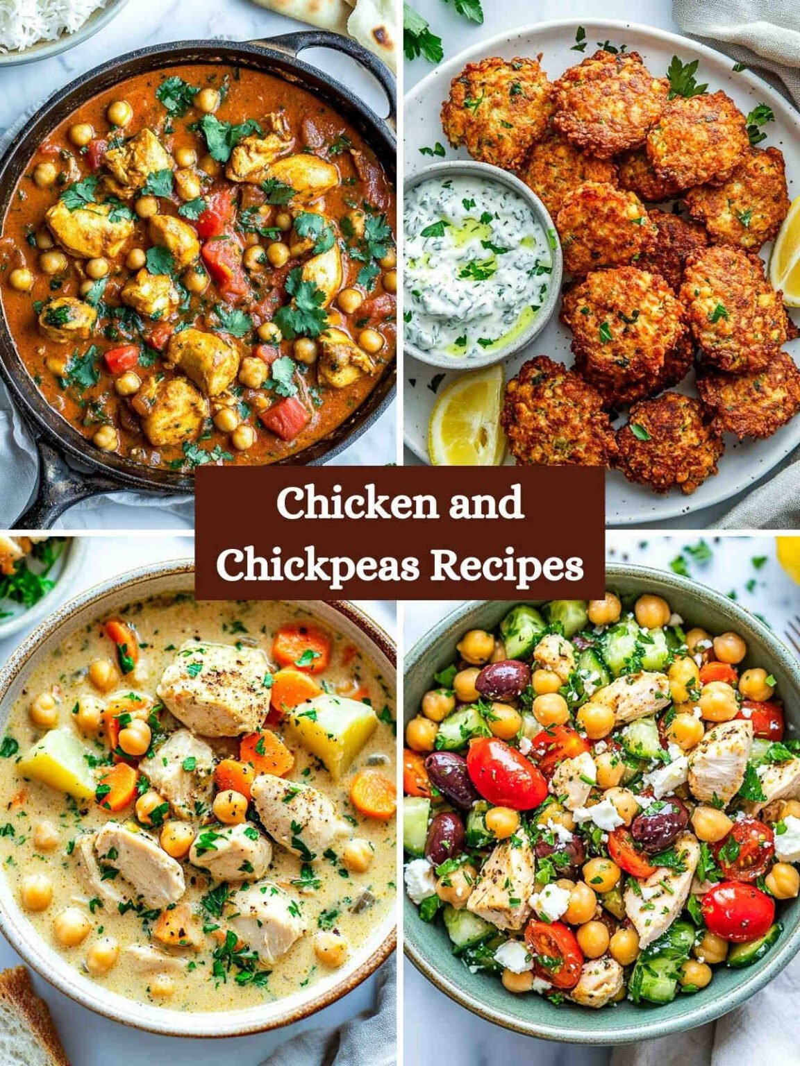 15 Best Chicken and Chickpea Comfort Food Recipes for Hearty Dinners