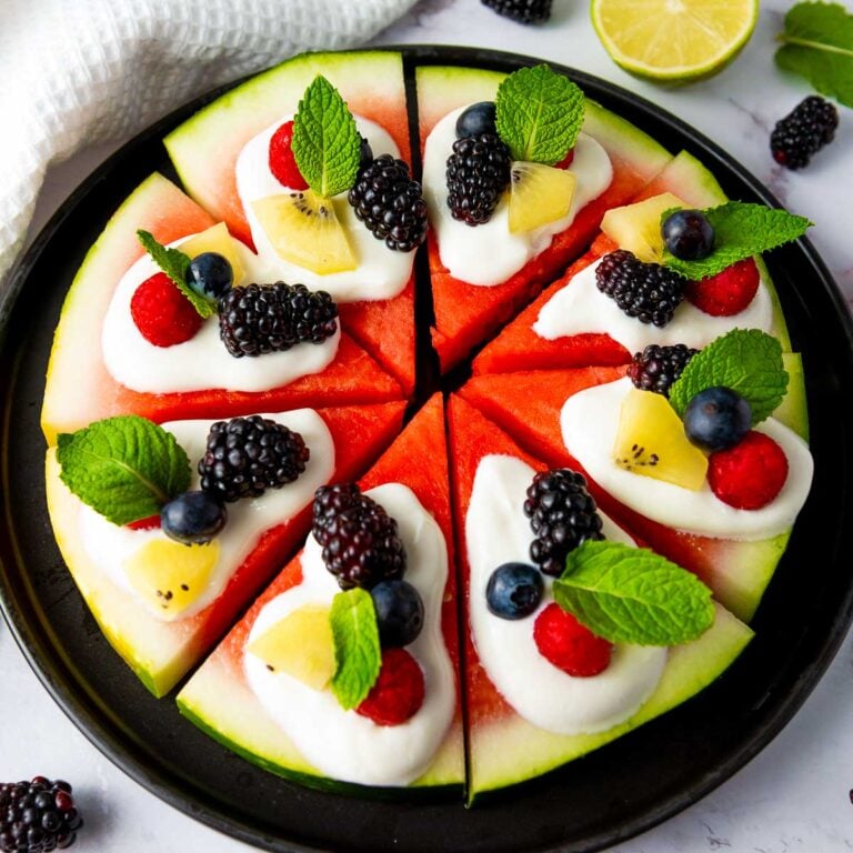 Watermelon Pizza: The Sweetest Way to Cool Off This Summer (Easy No ...