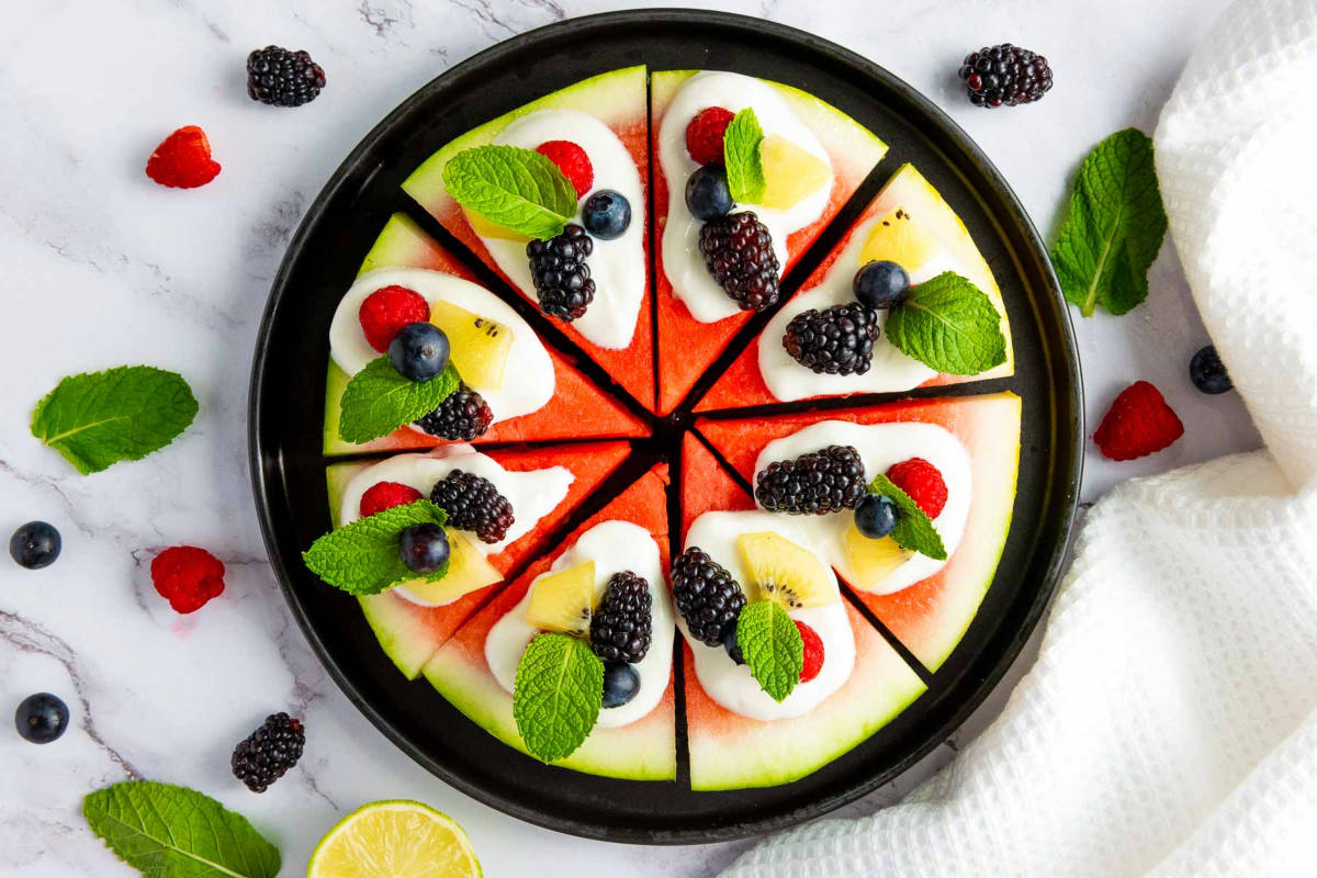 Watermelon Pizza: The Sweetest Way to Cool Off This Summer (Easy No ...