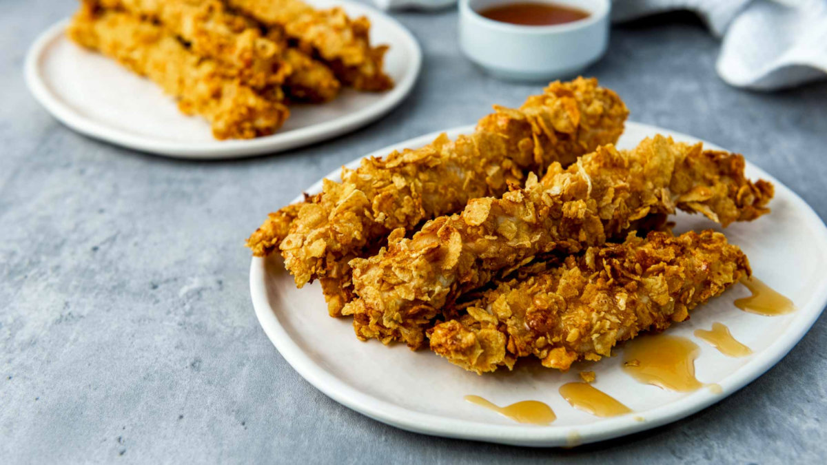 Crispy Cornflake Chicken with Hot Honey: Crunchy, Juicy, and Hard to Resist