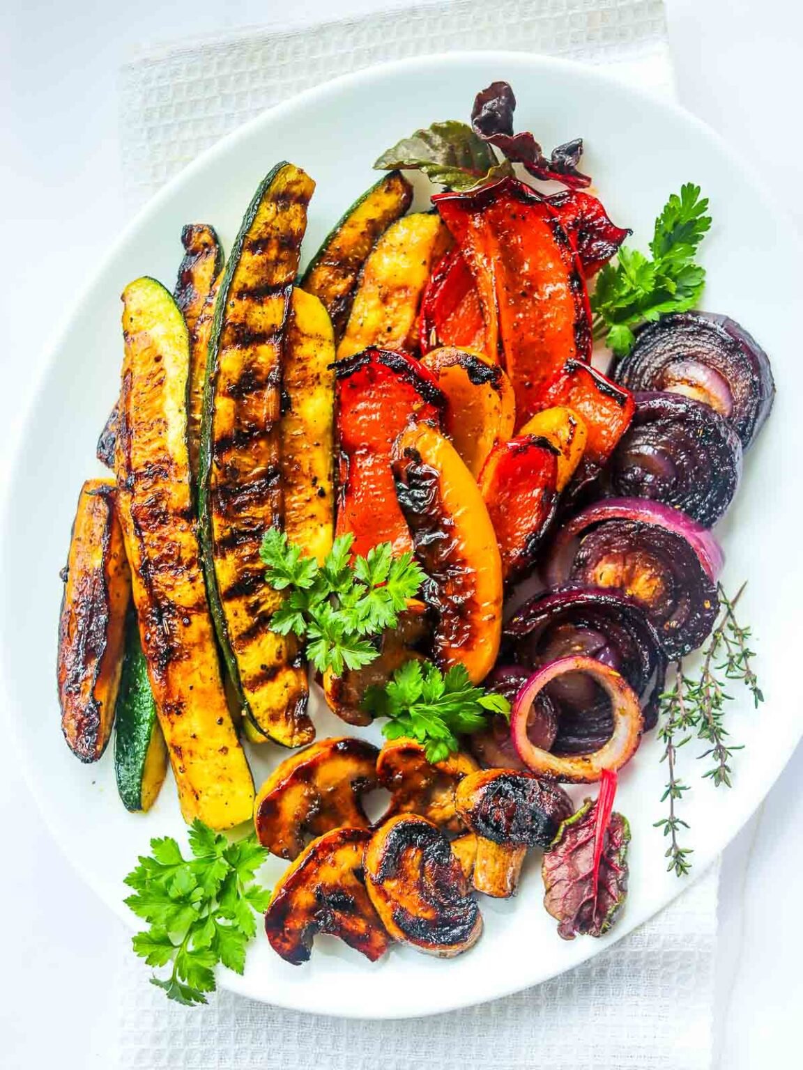 Balsamic Grilled Vegetables: Easy Side Dish Recipe With Few Ingredients