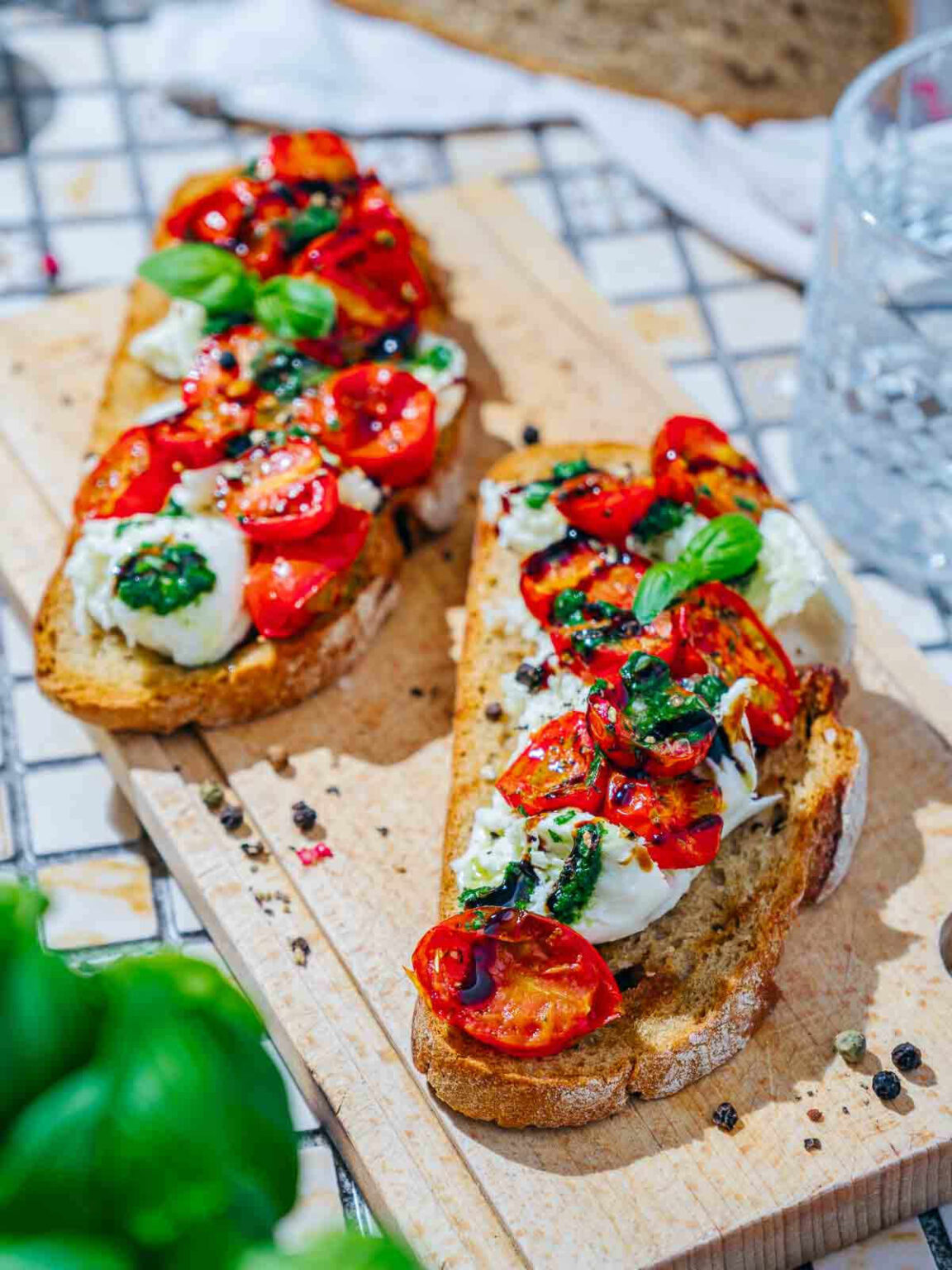 Sourdough Burrata Toast with Roasted Tomatoes: Perfect for a Simple ...