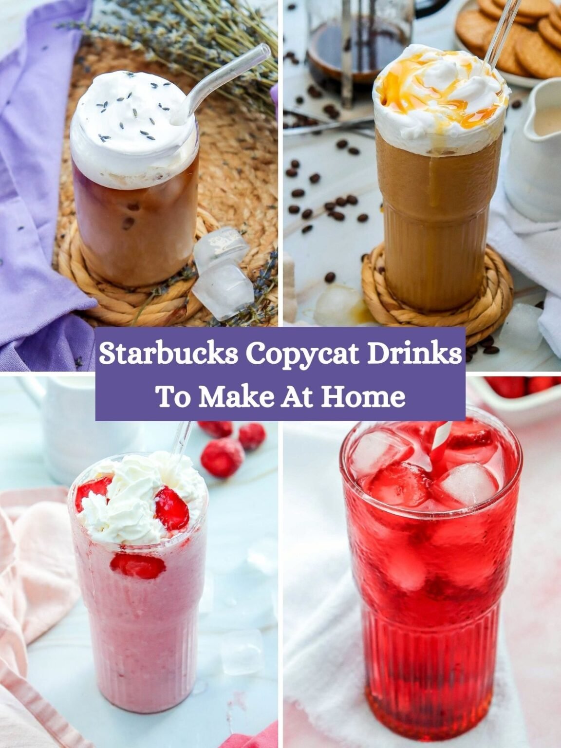 The Best Homemade Starbucks Drinks: Easy Copycat Recipes For Spring and ...