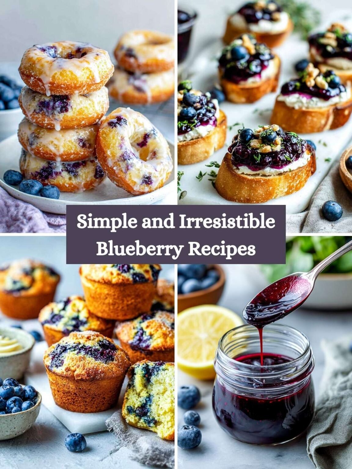 34 Seriously Good Blueberry Recipes: Sweet, Savory, and Everything In ...